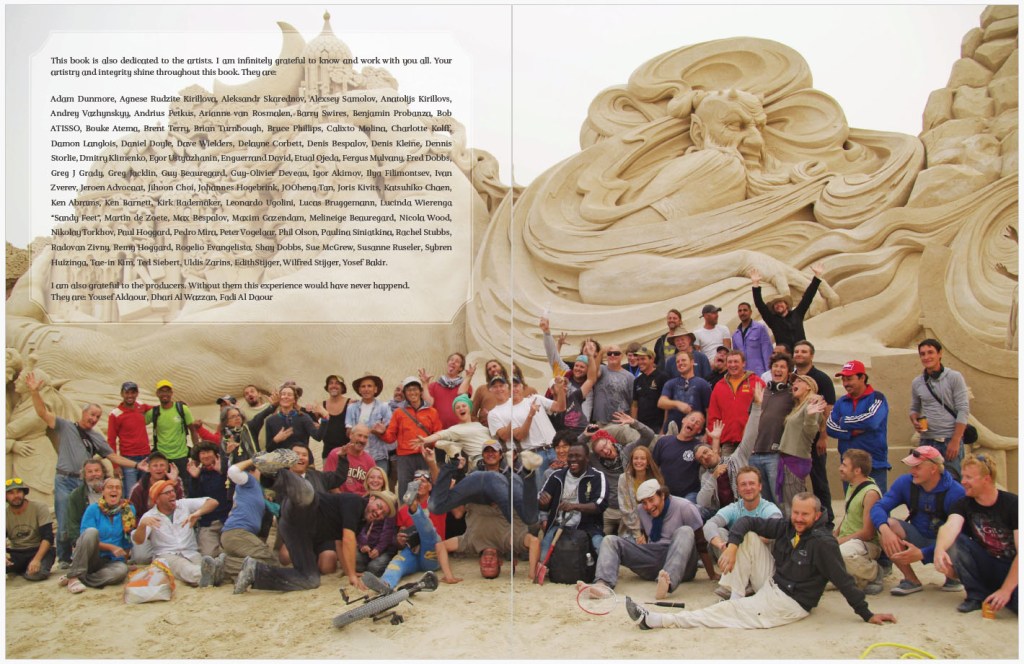 The sand artists – X̱I¸ÁM¸ STORIES IN SAND